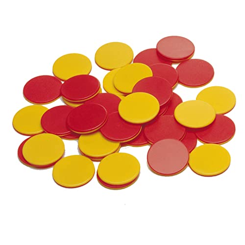 Learning Resources Two-Color Counters, Red/Yellow, Set of 200 & Mathlink Cubes, Educational Counting Toy, Early Math Skills, Set of 100 Cubes