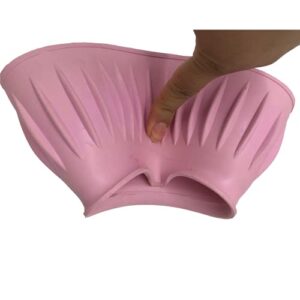 Couvre: Pair of Horse Hoof Protector European Style Baby Pink Color. (M)