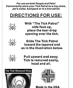 The Tick Patrol Tick Remover Tool Assorted