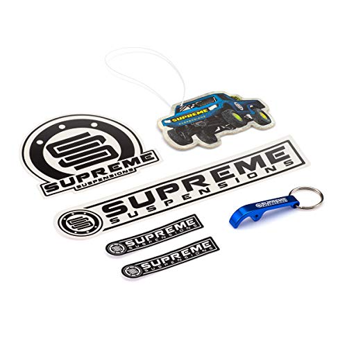 Supreme Suspensions - Universal Heavy-Duty Multi-Function Hitch Skid Plate Compatible with 2" Hitch Receivers | Includes 1x 3/4" D-Ring Shackle with Isolators - Black