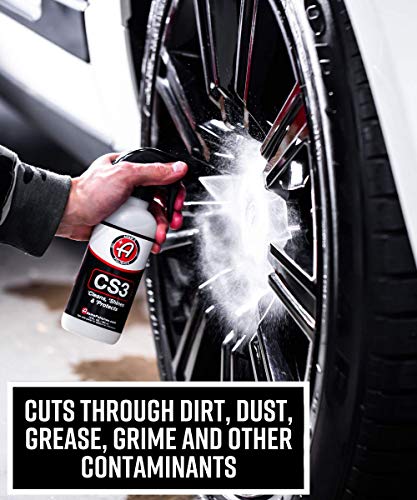 Adam’s CS3 (16oz) - Ceramic Spray Coating That Cleans, Shines & Protects | Top Coat Car Wash Polish & Paint Protectant Stronger Than Car Wax | RV Boat Motorcycle Car Detailing Waterless Wash Cleaner