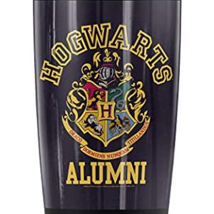 Logovision Harry Potter Alumni Crest Stainless Steel Tumbler 20 oz Coffee Travel Mug/Cup, Vacuum Insulated & Double Wall with Leakproof Sliding Lid | Great for Hot Drinks and Cold Beverages