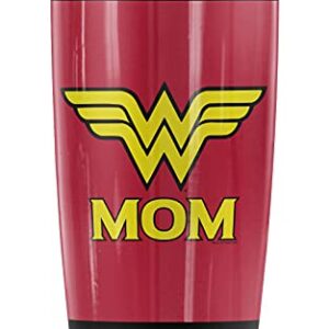 Logovision DC Comics Wonder Woman Mom Stainless Steel Tumbler 20 oz Coffee Travel Mug/Cup, Vacuum Insulated & Double Wall with Leakproof Sliding Lid | Great for Hot Drinks and Cold Beverages…