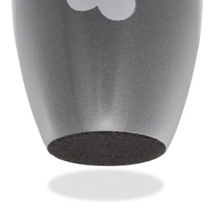 Reminded Pet Cremation Urns for Dog and Cat Ashes, Memorial Paw Print Urn - Extra Small Keepsake Gray