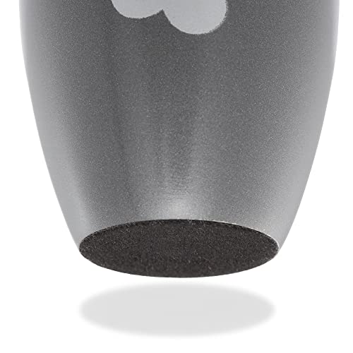 Reminded Pet Cremation Urns for Dog and Cat Ashes, Memorial Paw Print Urn - Extra Small Keepsake Gray