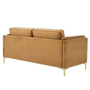 Modway Kaiya Sofas, Cognac