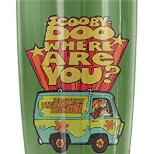 Scooby-Doo Where Are You Mystery Machine Stainless Steel Tumbler 20 oz Coffee Travel Mug/Cup, Vacuum Insulated & Double Wall with Leakproof Sliding Lid | Great for Hot Drinks and Cold Beverages