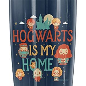 Logovision Harry Potter Hogwarts Is My Home Stainless Steel Tumbler 20 oz Coffee Travel Mug/Cup, Vacuum Insulated & Double Wall with Leakproof Sliding Lid | Great for Hot Drinks and Cold Beverages