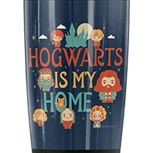 Logovision Harry Potter Hogwarts Is My Home Stainless Steel Tumbler 20 oz Coffee Travel Mug/Cup, Vacuum Insulated & Double Wall with Leakproof Sliding Lid | Great for Hot Drinks and Cold Beverages