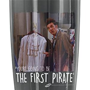 Logovision Seinfeld The First Pirate Stainless Steel Tumbler 20 oz Coffee Travel Mug/Cup, Vacuum Insulated & Double Wall with Leakproof Sliding Lid | Great for Hot Drinks and Cold Beverages