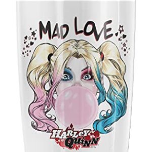 Harley Quinn Mad Love Stainless Steel Tumbler 20 oz Coffee Travel Mug/Cup, Vacuum Insulated & Double Wall with Leakproof Sliding Lid | Great for Hot Drinks and Cold Beverages