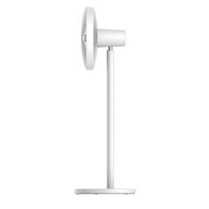 Xiaomi Mi Smart Standing Fan 2, Dual Blades, Natural Breeze, Voice Control, DC Motor, 140° Ventilation, 100 Levels, Silent all Night, Works with Google, Alexa, White