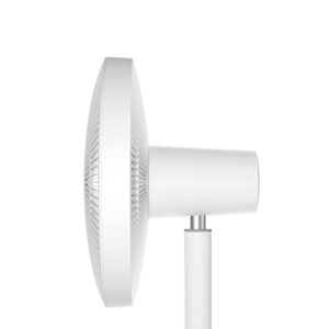 Xiaomi Mi Smart Standing Fan 2, Dual Blades, Natural Breeze, Voice Control, DC Motor, 140° Ventilation, 100 Levels, Silent all Night, Works with Google, Alexa, White