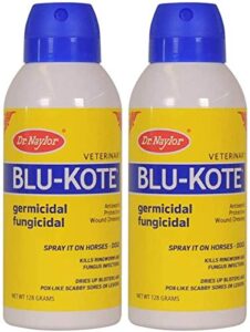 dr. naylor fa dressing blu-kote aerosol (4.5 oz.) -fast drying antiseptic wound dre 2 pack