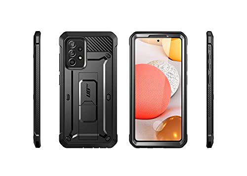 SUPCASE Unicorn Beetle Pro Series Designed for Samsung Galaxy A52 4G/5G (2021) Case, Full-Body Rugged Holster & Kickstand Case with Built-in Screen Protector for Galaxy A52s (Black)