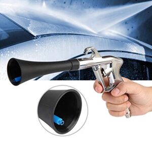 Akozon Cleaning Gun High Pressure Car Interior Spraying Washing Gun Cleaning Gun Car Automobile Air Pulse Car Wash Tools Auto Parts for car Cleaning Gun Tool car Cleaning air Gun(Trumpet Head)