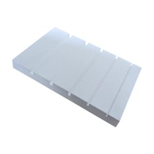 five slot insect butterfly mounting spreading board, polystyrene foam, 11 inches long x 17 inches wide (28 x 43 cm)