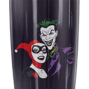 Logovision Batman Joker & Harley Quinn Stainless Steel Tumbler 20 oz Coffee Travel Mug/Cup, Vacuum Insulated & Double Wall with Leakproof Sliding Lid | Great for Hot Drinks and Cold Beverages