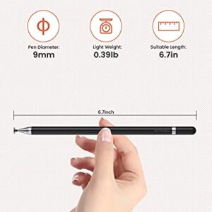 【High Sensitivity & Fine Point】Stylus Pen for iPad【Drawing & Writing Friendly】【Universal Capacitive】for iPhone/iPad/Android and Other Touch Screens