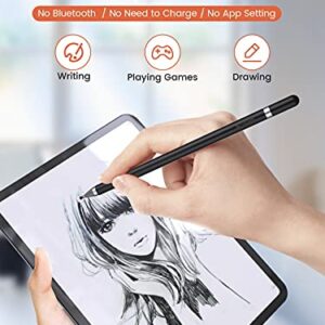 【High Sensitivity & Fine Point】Stylus Pen for iPad【Drawing & Writing Friendly】【Universal Capacitive】for iPhone/iPad/Android and Other Touch Screens