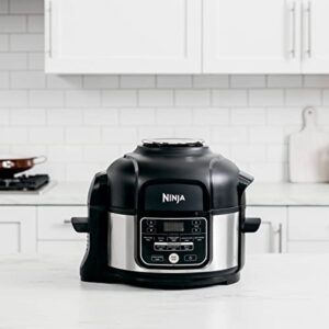 Ninja Foodi Programmable 10-in-1 5-Quart Pressure Cooker and Air Fryer - FD101 Stainless Steel (Renewed)