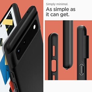 Spigen Thin Fit Designed for Google Pixel 6 Case (2021) - Black