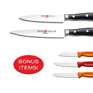 Wüsthof Classic IKON 2-Piece Utility Set with Paring Knives