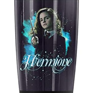 Logovision Harry Potter Hermione Ready Stainless Steel Tumbler 20 oz Coffee Travel Mug/Cup, Vacuum Insulated & Double Wall with Leakproof Sliding Lid | Great for Hot Drinks and Cold Beverages