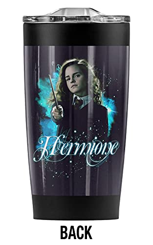 Logovision Harry Potter Hermione Ready Stainless Steel Tumbler 20 oz Coffee Travel Mug/Cup, Vacuum Insulated & Double Wall with Leakproof Sliding Lid | Great for Hot Drinks and Cold Beverages