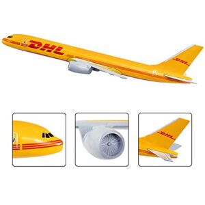 Busyflies Model Airplane 1:400 Scale Diecast Planes Model DHL 757 Model Aircraft Model for Birthday Gift