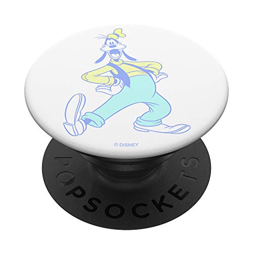 Disney Goofy Neon Standing Pose Leg Out PopSockets PopGrip: Swappable Grip for Phones & Tablets