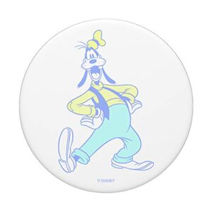 Disney Goofy Neon Standing Pose Leg Out PopSockets PopGrip: Swappable Grip for Phones & Tablets