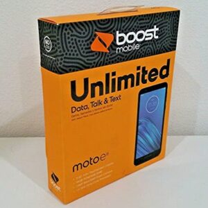 Boost Mobile Motorola Moto e6 16GB Prepaid Smartphone