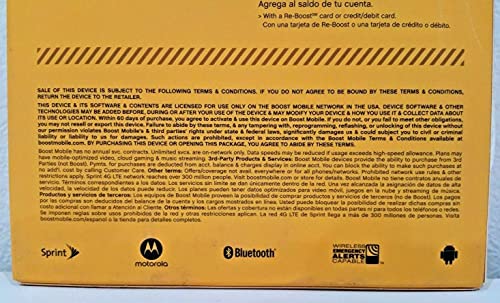 Boost Mobile Motorola Moto e6 16GB Prepaid Smartphone