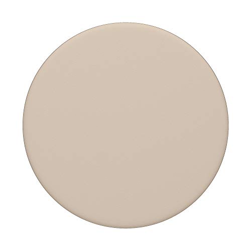 Brown Light Beige Earthy Pastel Color Simple Minimal PopSockets Swappable PopGrip