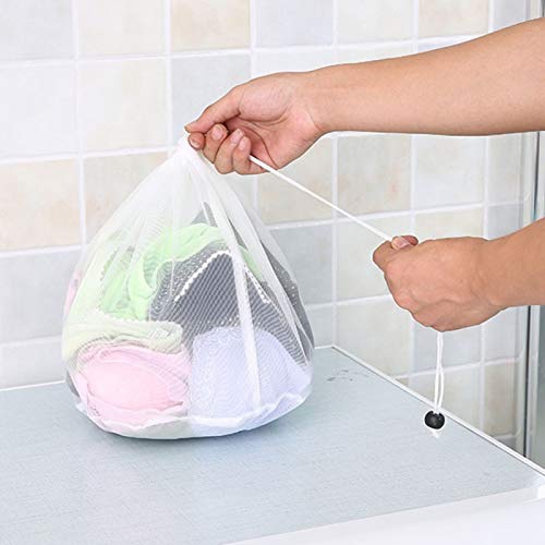 Machine Washable Drawstring Bag For Bra Underwear, Protective Laundry Mesh Bag