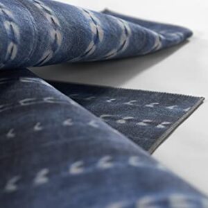 Novogratz by Momeni Bolt Polyester Denim Area Rug 9' X 12'