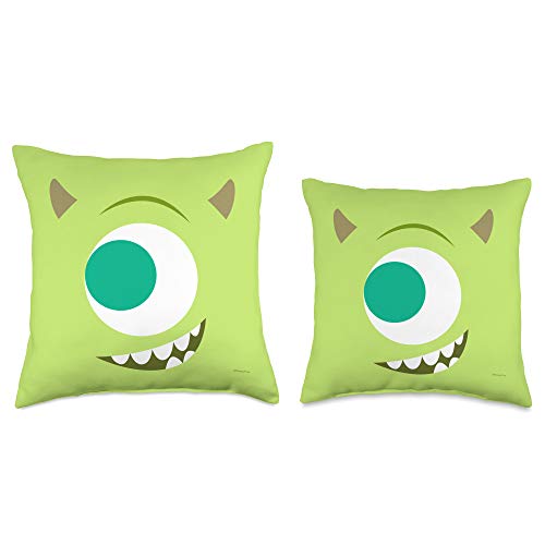 PIXAR Disney Monster, Mike Throw Pillow, 16x16, Multicolor