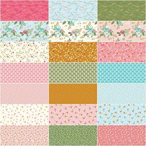 Beverly McCullough Stardust 5" Stacker 42 5-inch Squares Charm Pack Riley Blake Designs 5-10500-42