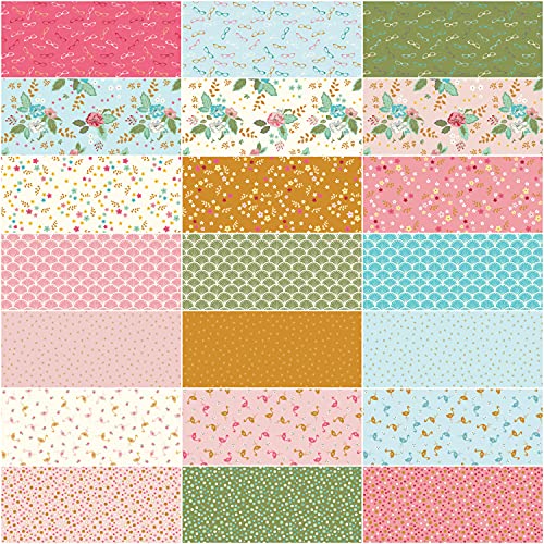 Beverly McCullough Stardust 5" Stacker 42 5-inch Squares Charm Pack Riley Blake Designs 5-10500-42