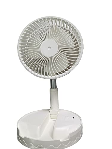 Fly Kan Retractable folding remote control desktop fan, USB table fan, portable remote control fan, suitable for office, home, outdoor camping, etc.