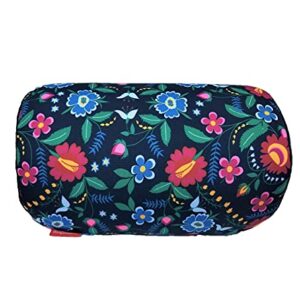 Bookishbunny Microbead Cylinder Bolster Roll Pillow 13" x 7" (Flowers)