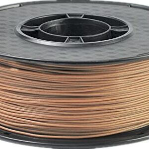 RANKI Wood PLA Filament 1.75mm 3D Printer Filament, Real Wood Filament, 1kg Spool (Wood)