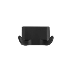 design house millbridge bath accessories, robe hook, matte black