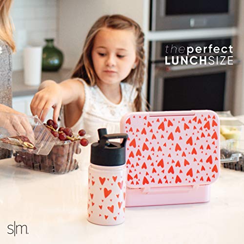 Simple Modern Bento Lunch Box for Kids | BPA-Free Leakproof Container for Girls, Boys, Toddlers with 5 Compartments | Porter Collection | 30oz, Unicorn Fields