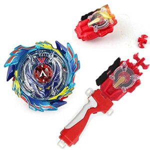 mopogool battling tops burst b-73 valkyrie.6v.rb genesis valtryek gyro toys with bey burst battle sparking launcher lr rightleft turning and grip spin top booster starter toy