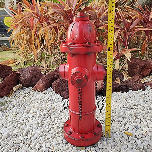 Glorison Fire Hydrant for Dogs to Pee On-16 Inches Puppy Pee Post Training Tool Yard Garden Indoor Outdoor Statue