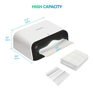 Paper Towel Dispenser, Paper Towel Holder Wall Mount, Bathroom Hand Paper Towels Dispensers, No-Hole Installation Multifold/Trifold/c Fold Paper Towel Dispenser