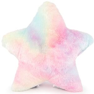 jay franco we wear cute star shaped pillow - super soft - measures 13 inches (official we wear products)