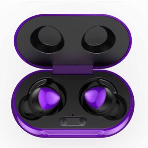 Urbanx Street Buds Plus True Bluetooth Earbud Headphones for Samsung Galaxy A10s - Wireless Earbuds w/Noise Isolation - Purple (US Version with Warranty)